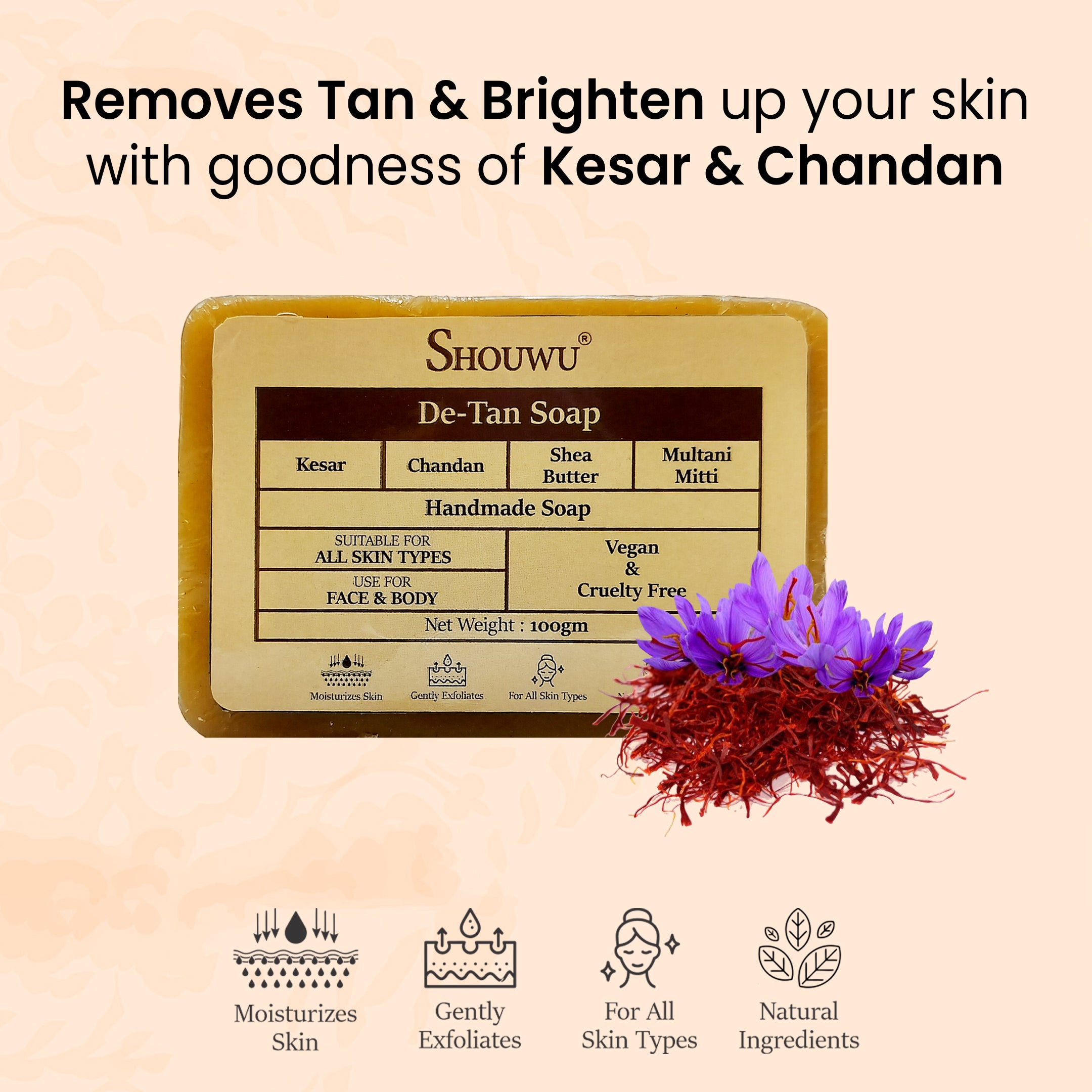 De -Tan Soap Remove Tain & Bright Your Skin ( Pack Of 1 ) – ScrollandCart